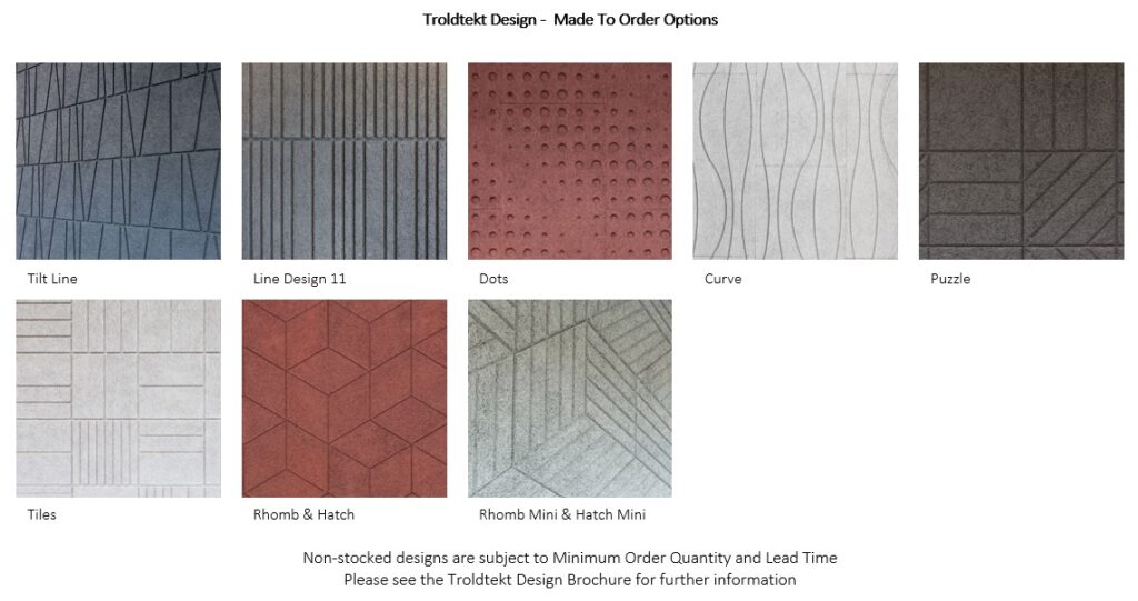 Troldtekt Design acoustic panel | Himmel 1300 374 253